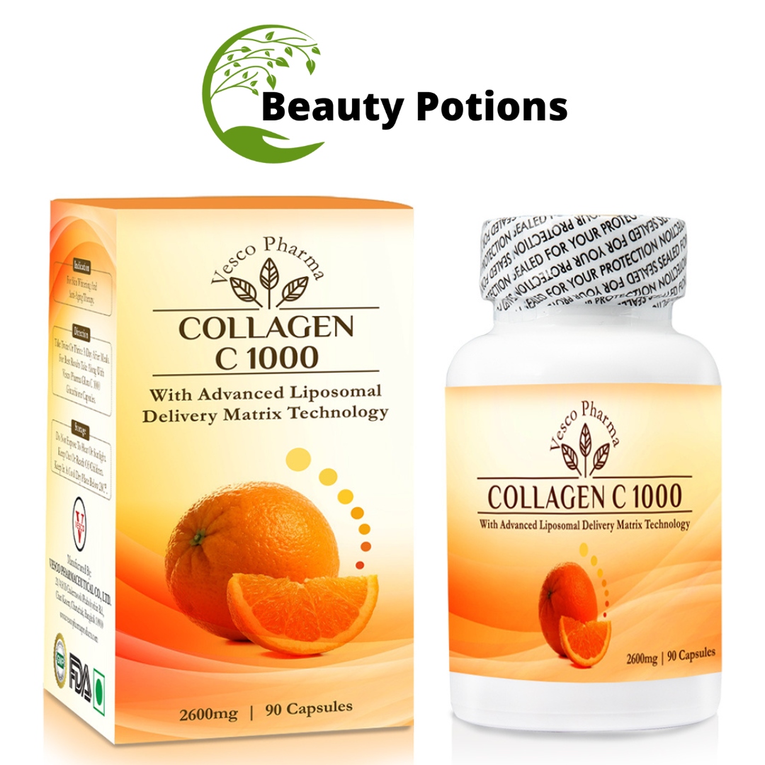 Buy Vesco Pharma Collagen C 1000 Collagen Capsules 90 Capsules
